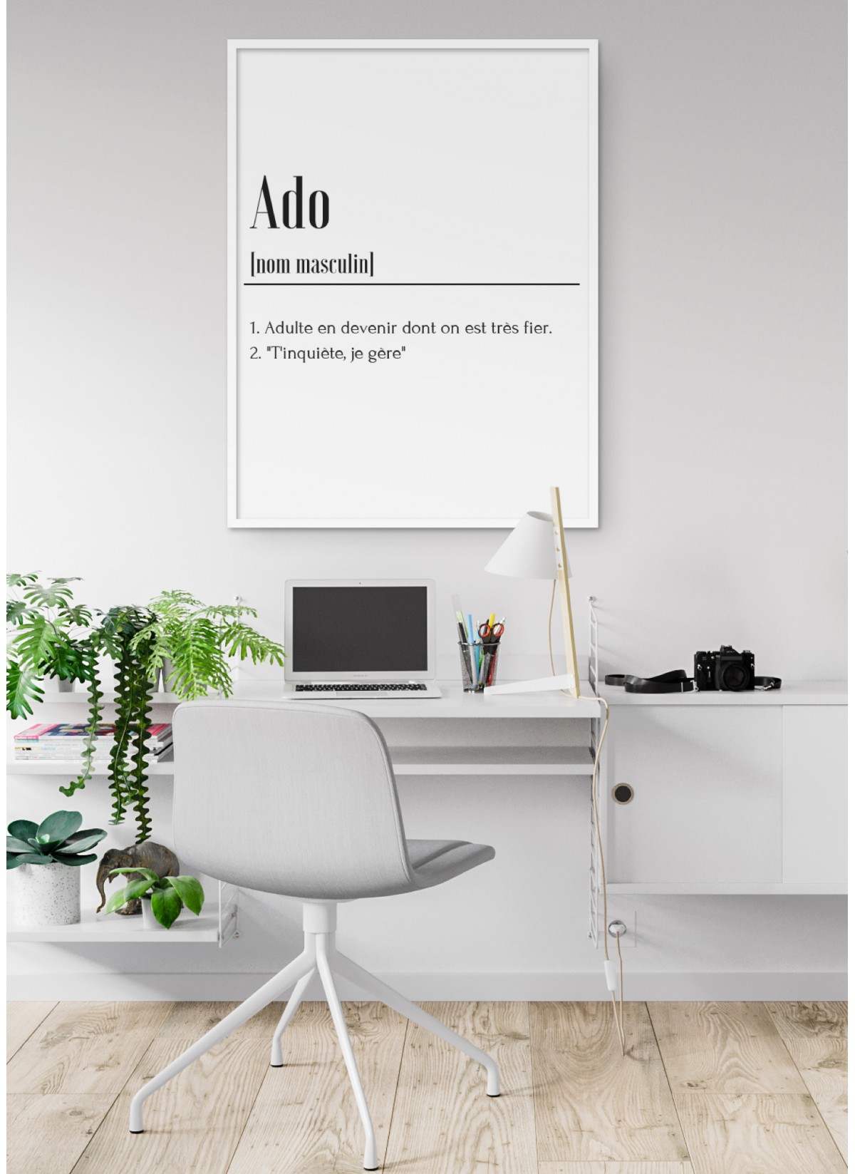 Affiche Définition ado, une idée de cadeau originale | L’Afficherie