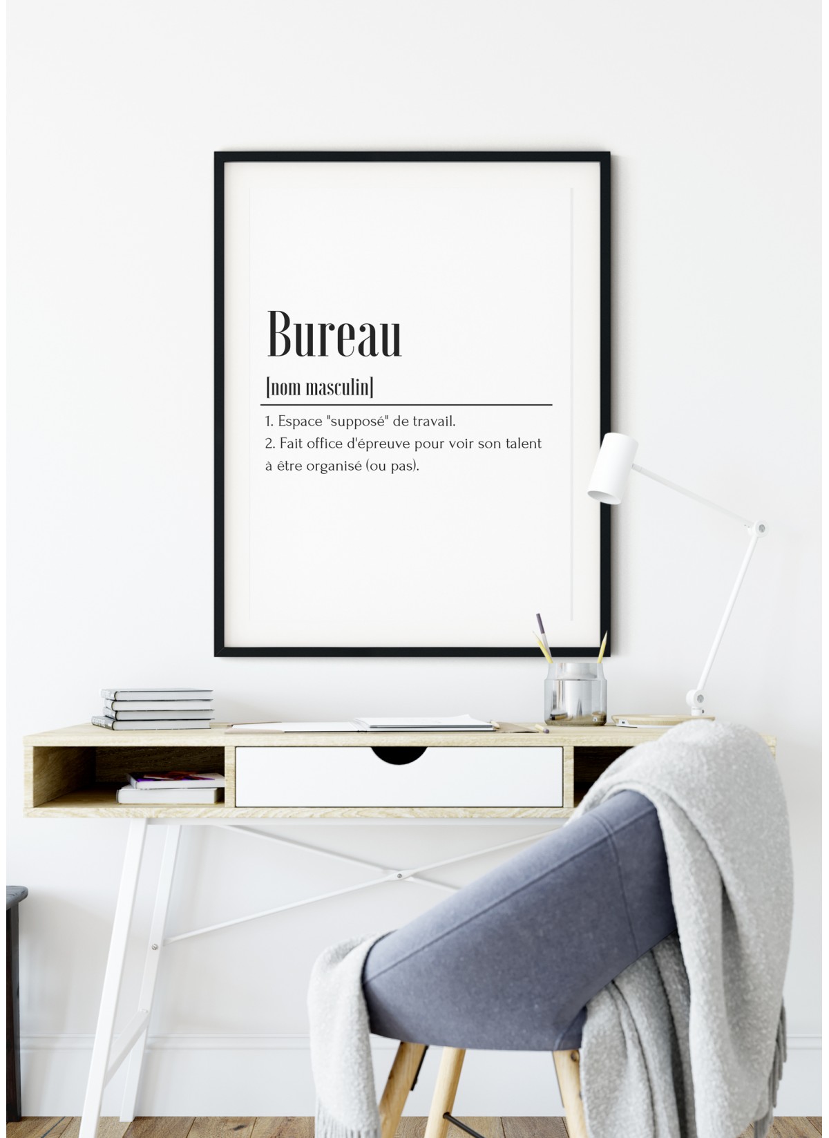 Affiche Définition Bureau, idéal pour offrir | L’Afficherie
