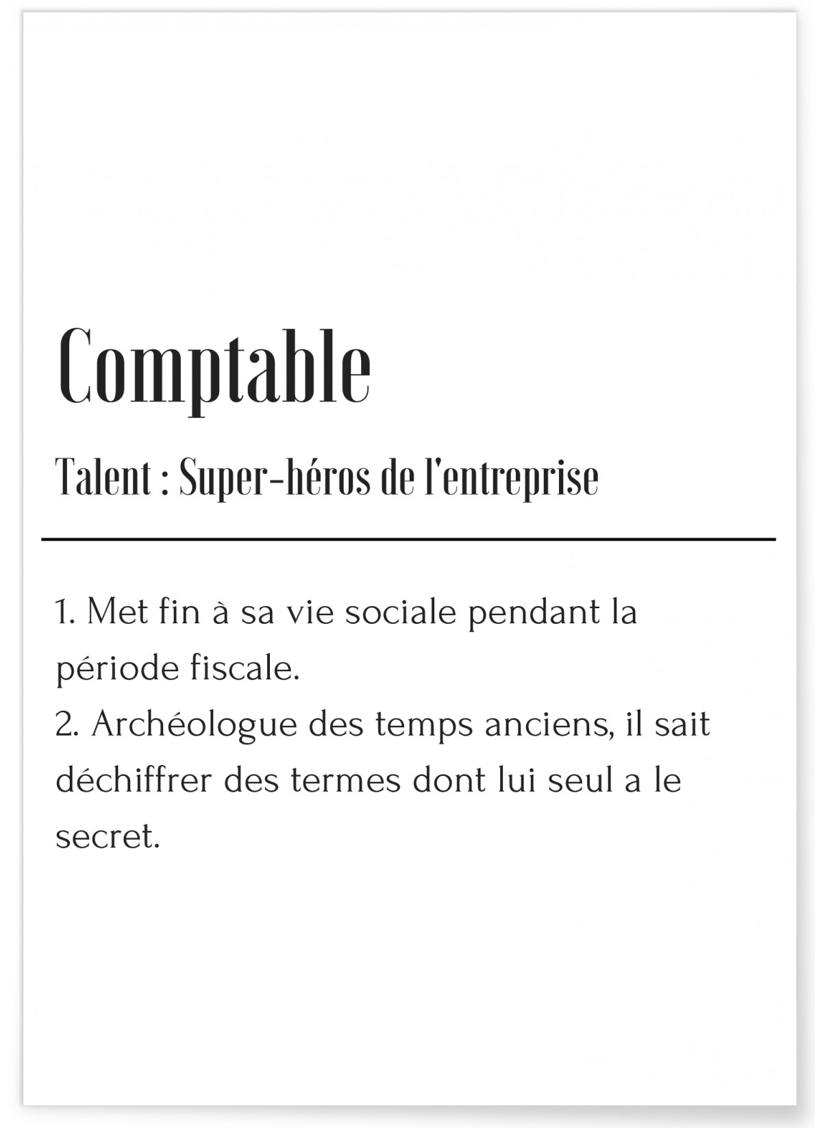 Affiches Définitions Famille et Amis drôles | L’Afficherie (4)