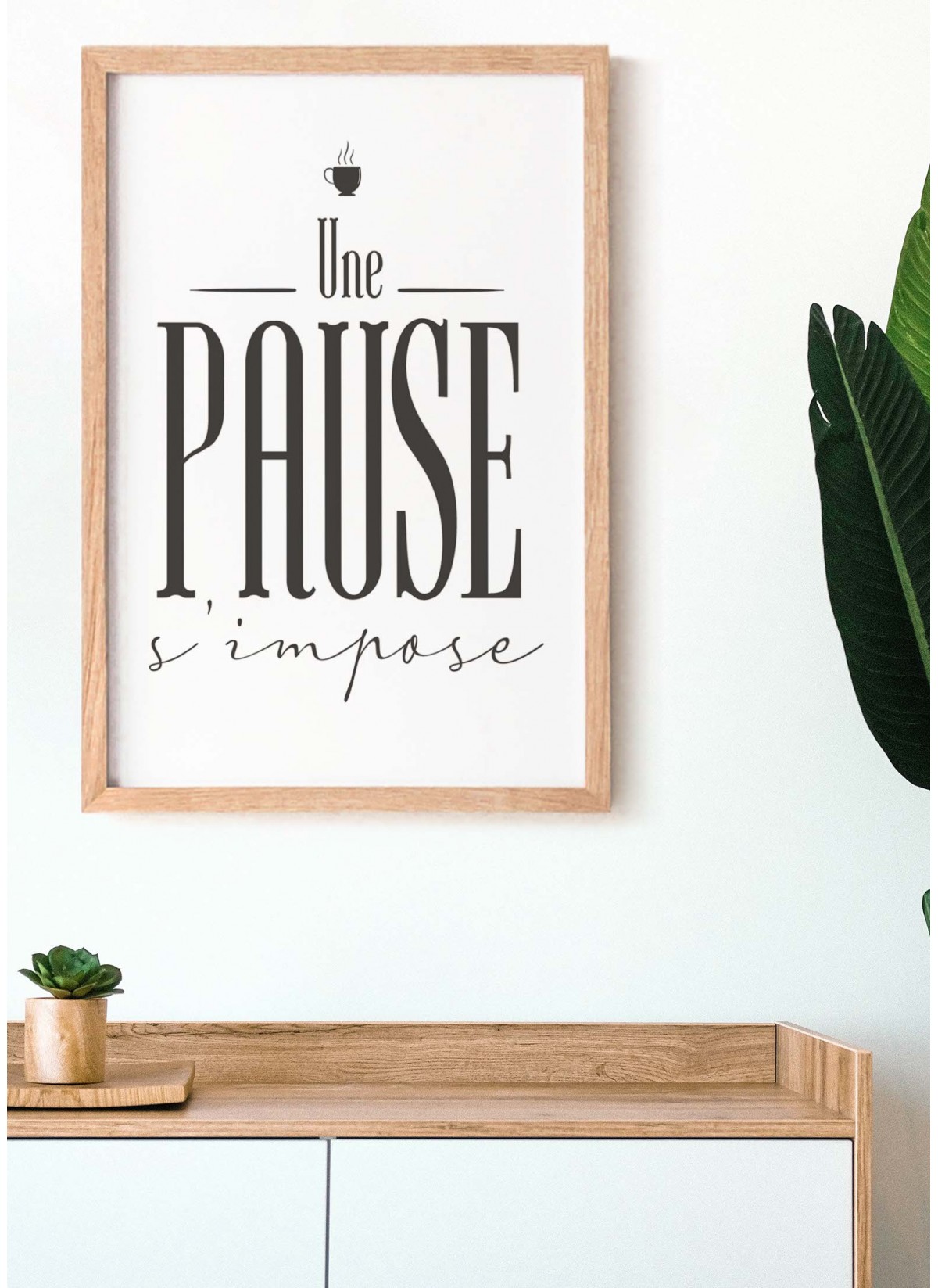Affiche "Une pause s'impose", Affiches Drôles à offrir | L’Afficherie