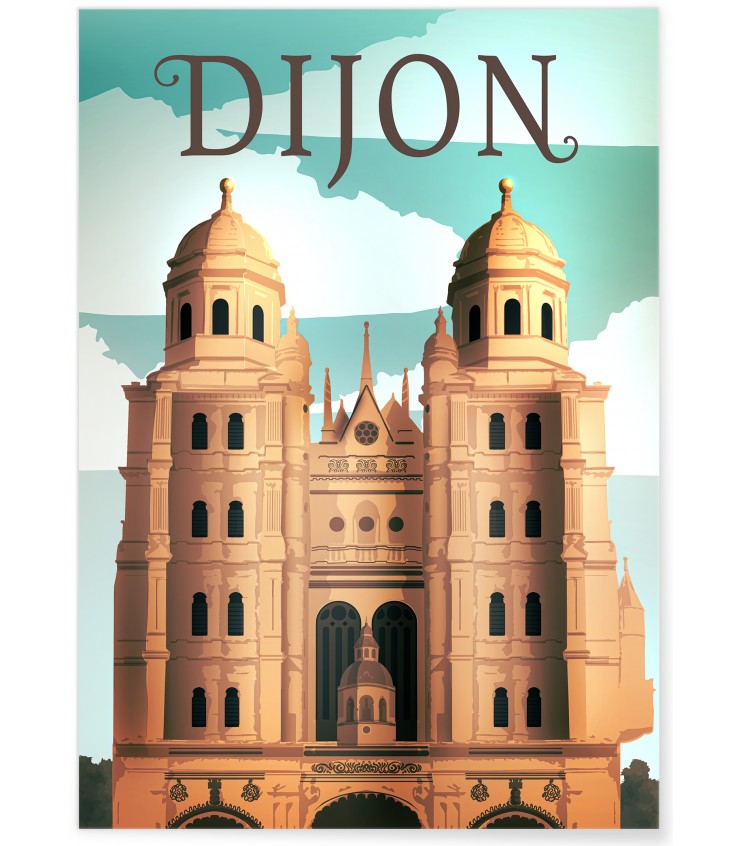 Posters de villes Bourgogne-Franche-Comté
