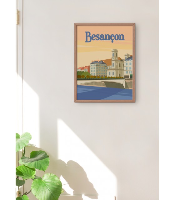 Posters de villes Bourgogne-Franche-Comté