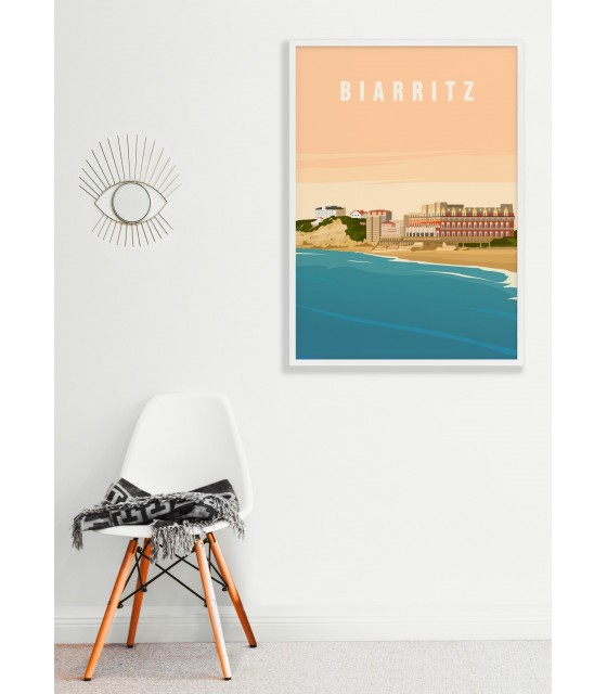 Affiches illustrations villes de France | L’Afficherie