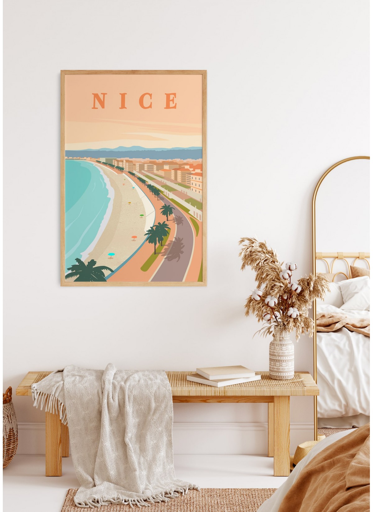 Affiches illustrations villes de France | L’Afficherie