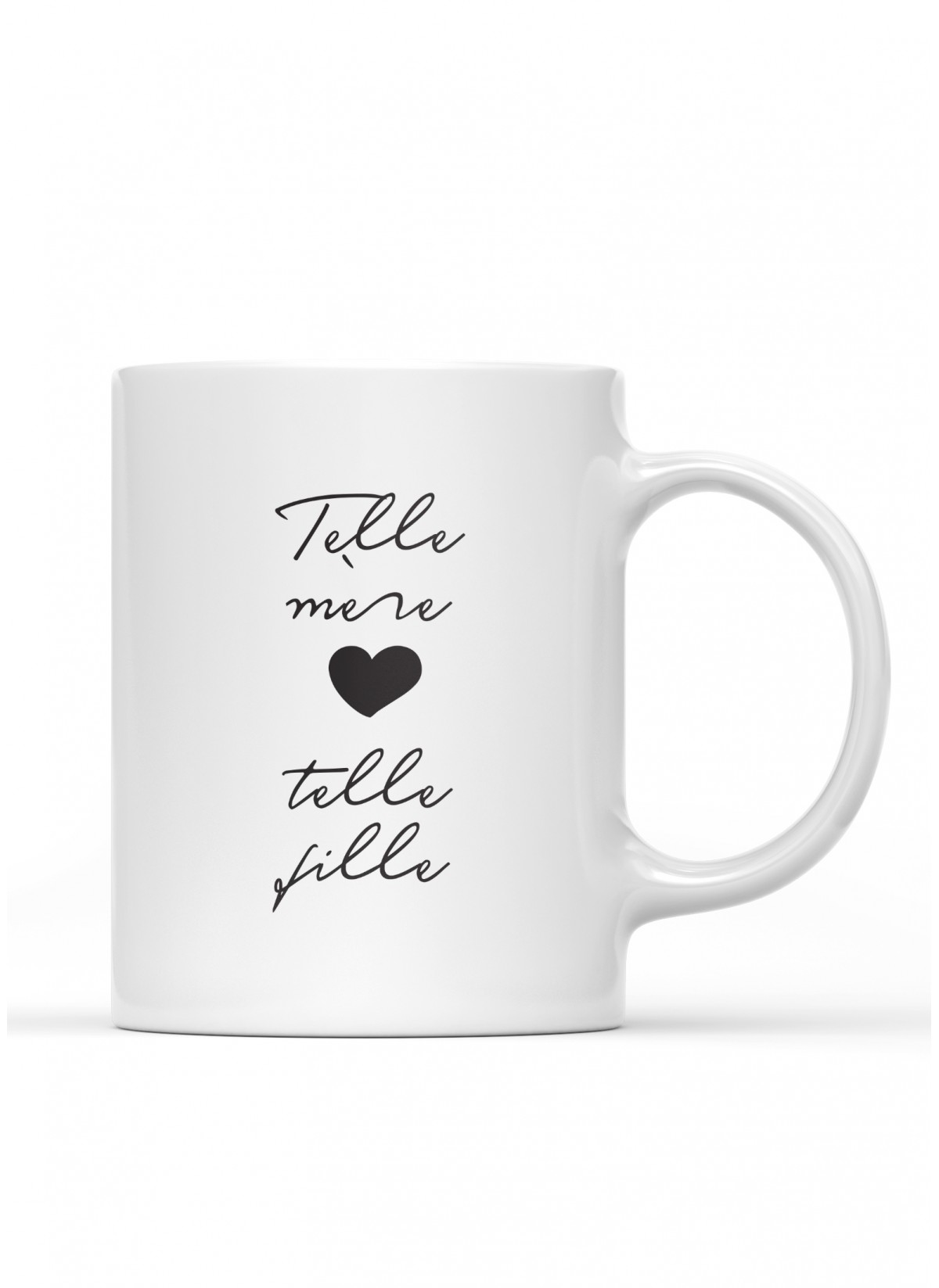 Mug Telle Mère Telle Fille Cadeau Pour Maman Lafficherie