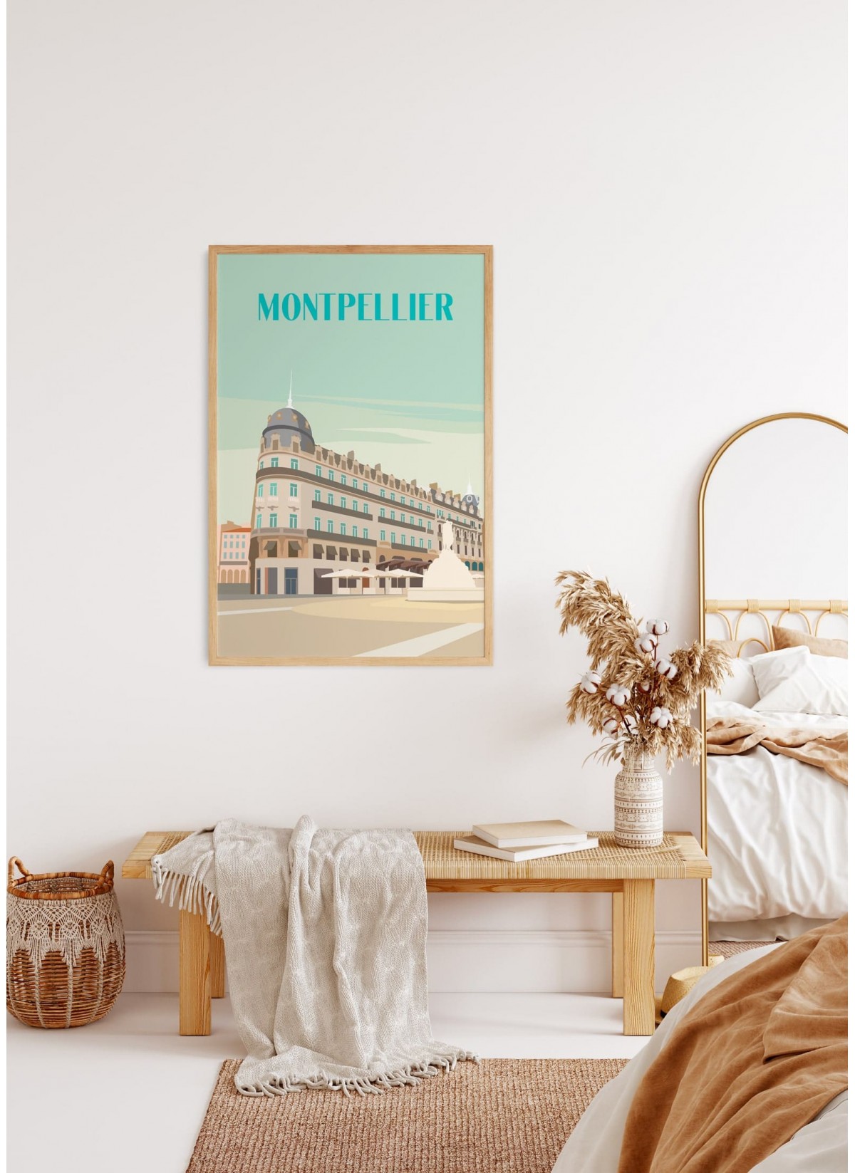 Affiches illustrations villes de France | L’Afficherie
