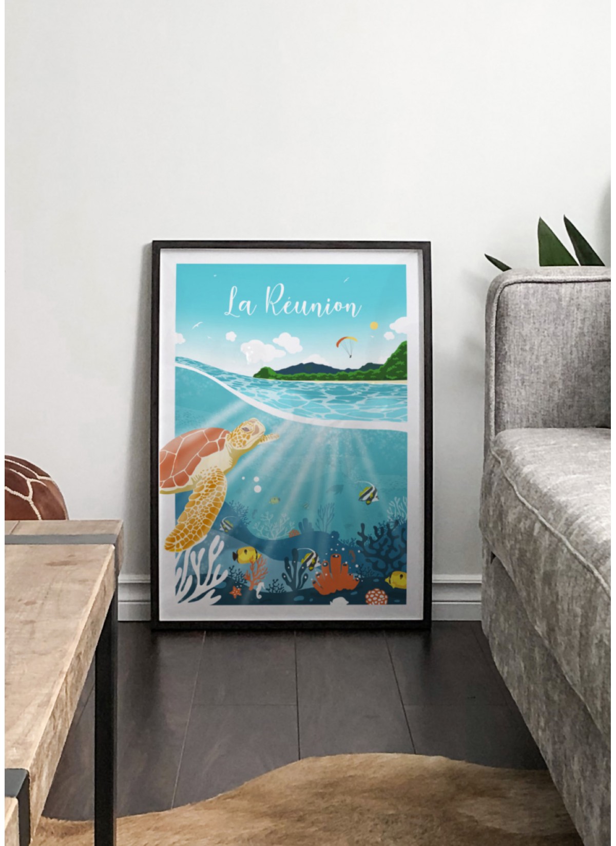 Affiche La Réunion, affiche murale | L’Afficherie