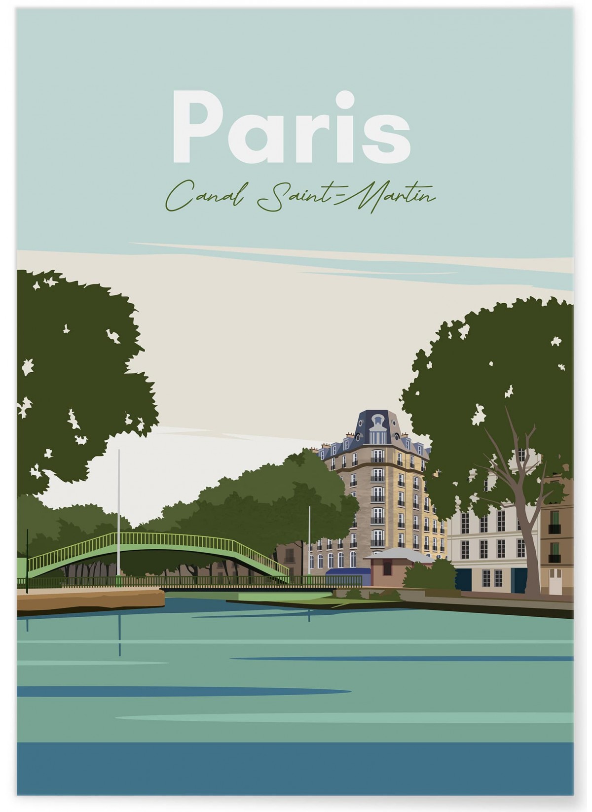 Posters villes Île de France