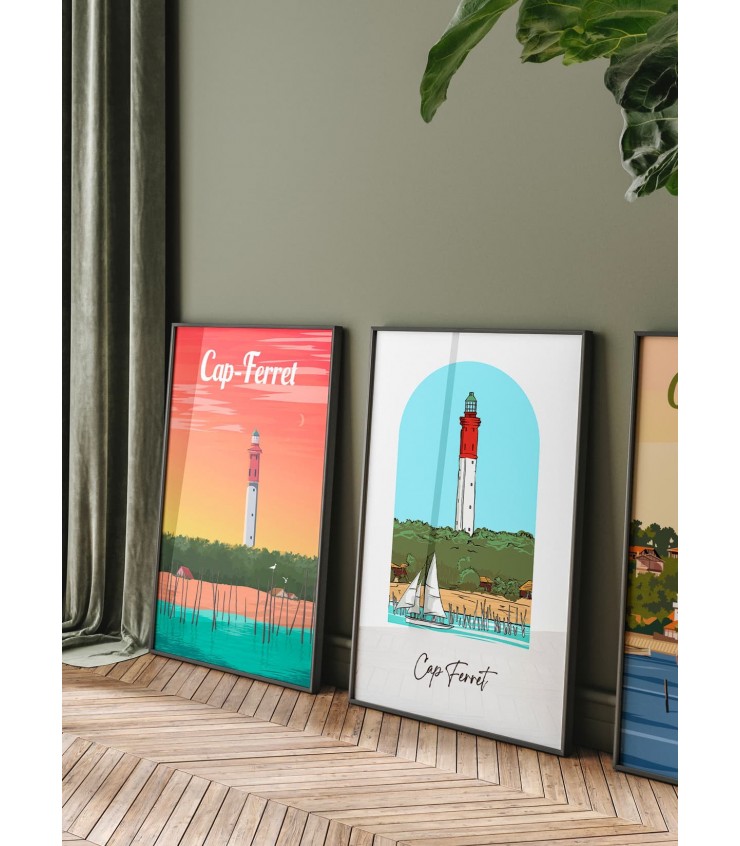 Affiches illustrations villes de France | L’Afficherie