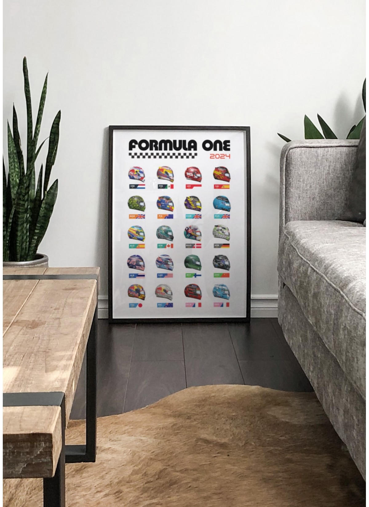 Affiches Formule 1 Unique | Impression Française