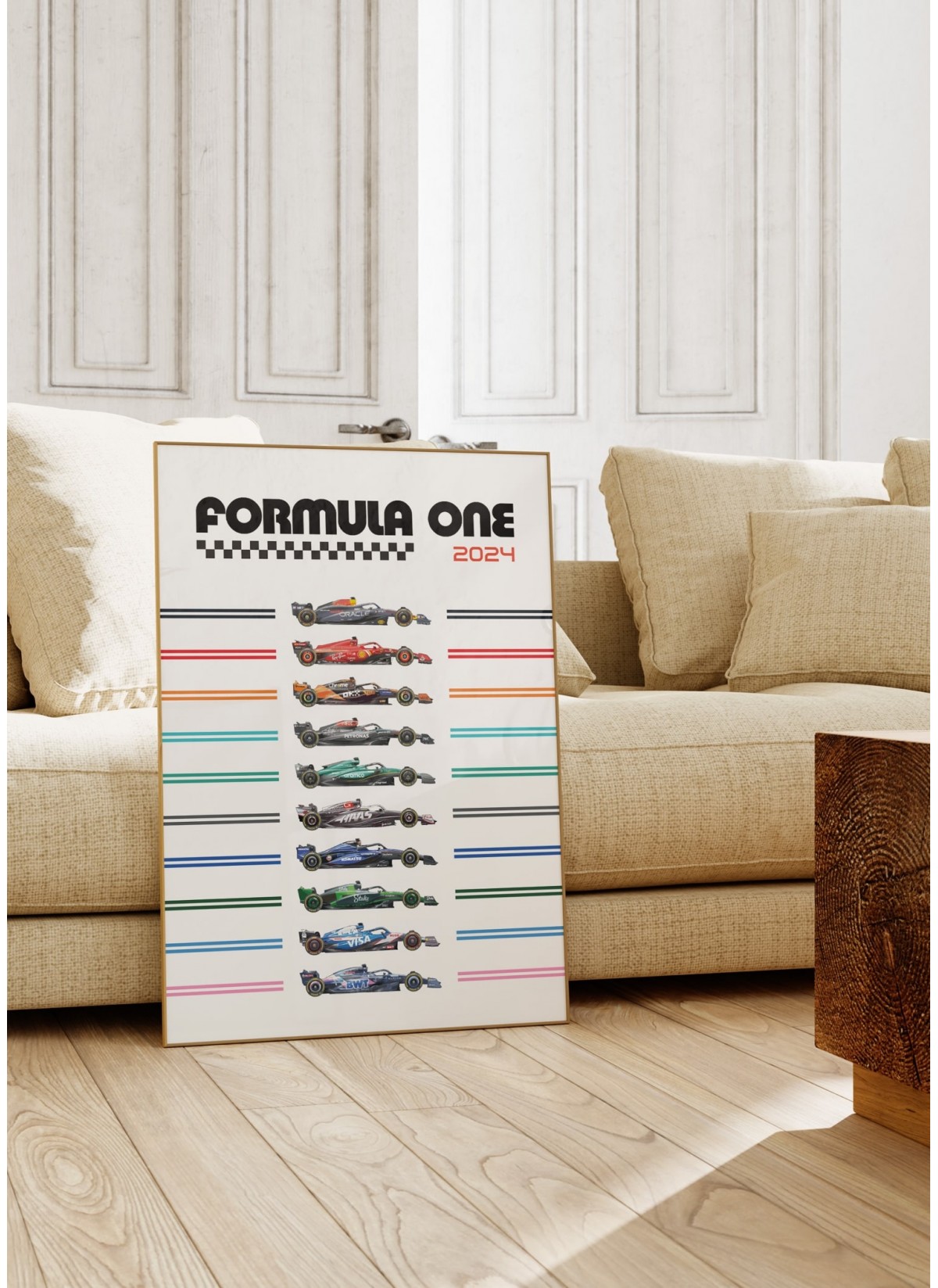 Affiches Formule 1 Unique | Impression Française