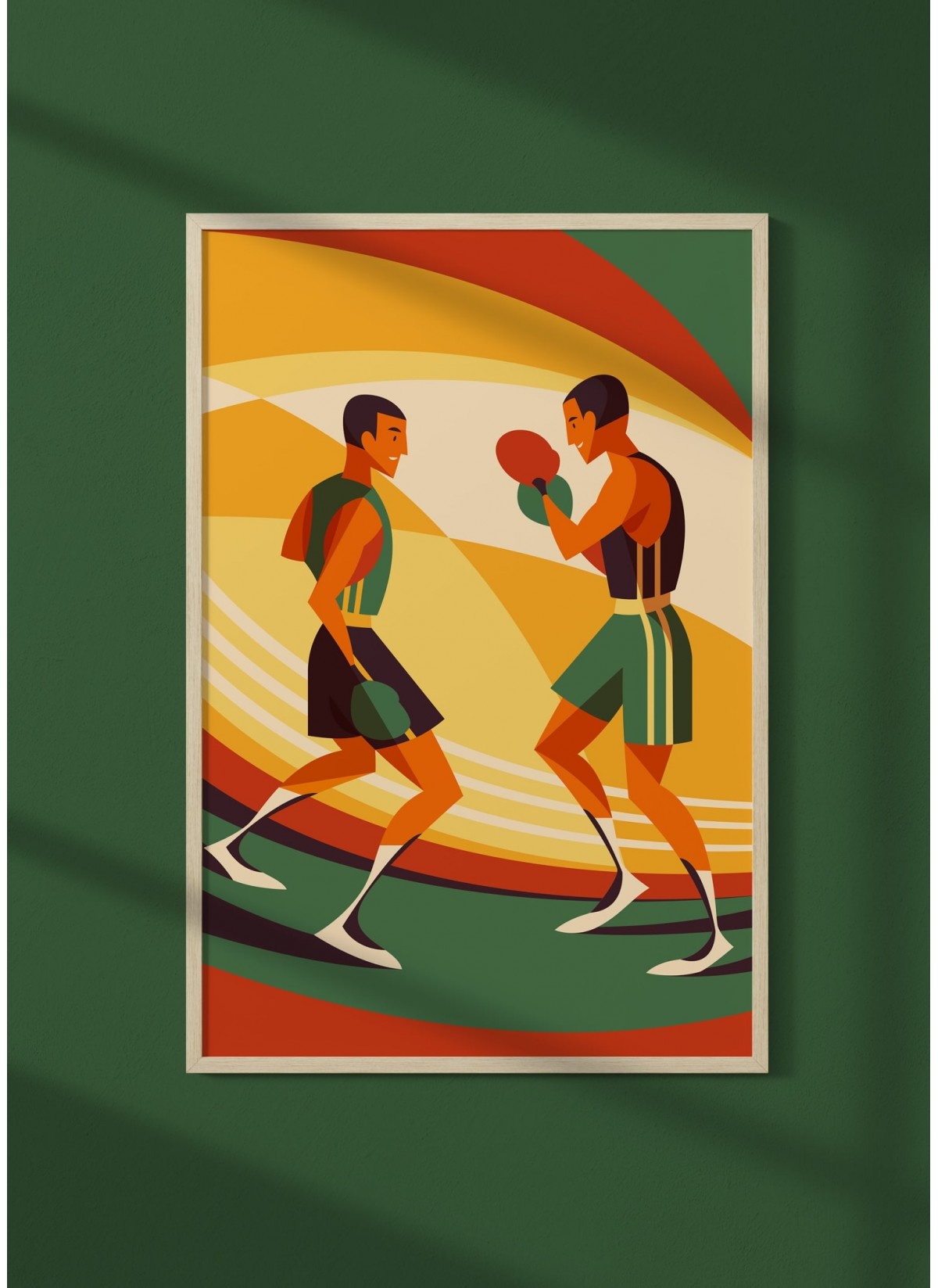 Affiche Boxe, idée déco originale | L’Afficherie