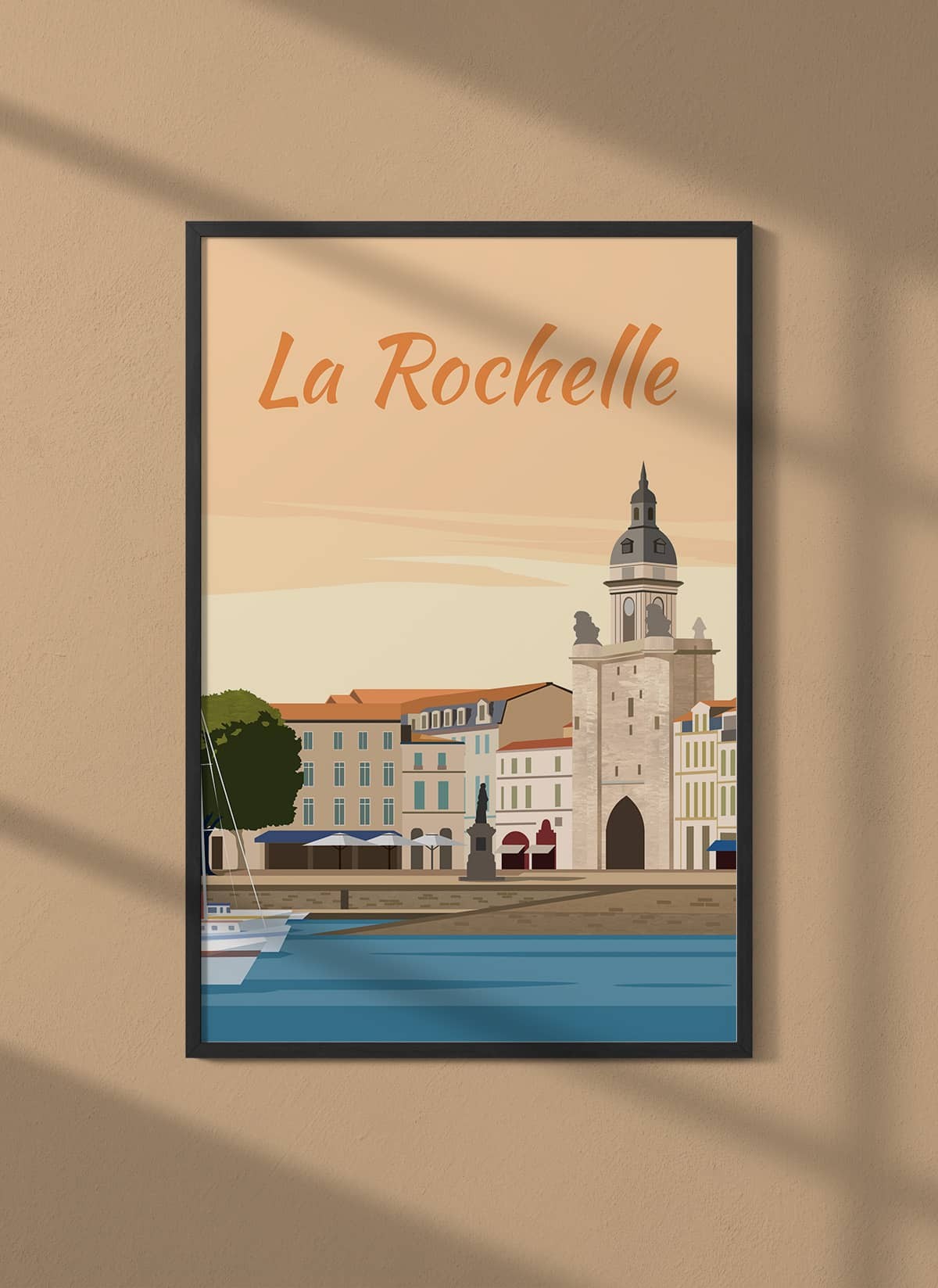 Affiches illustrations villes de France | L’Afficherie