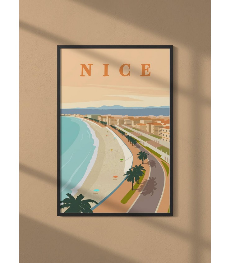 Affiches illustrations villes de France | L’Afficherie
