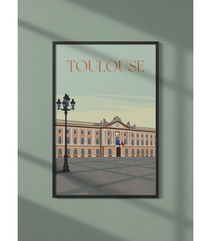 Affiches illustrations villes de France | L’Afficherie