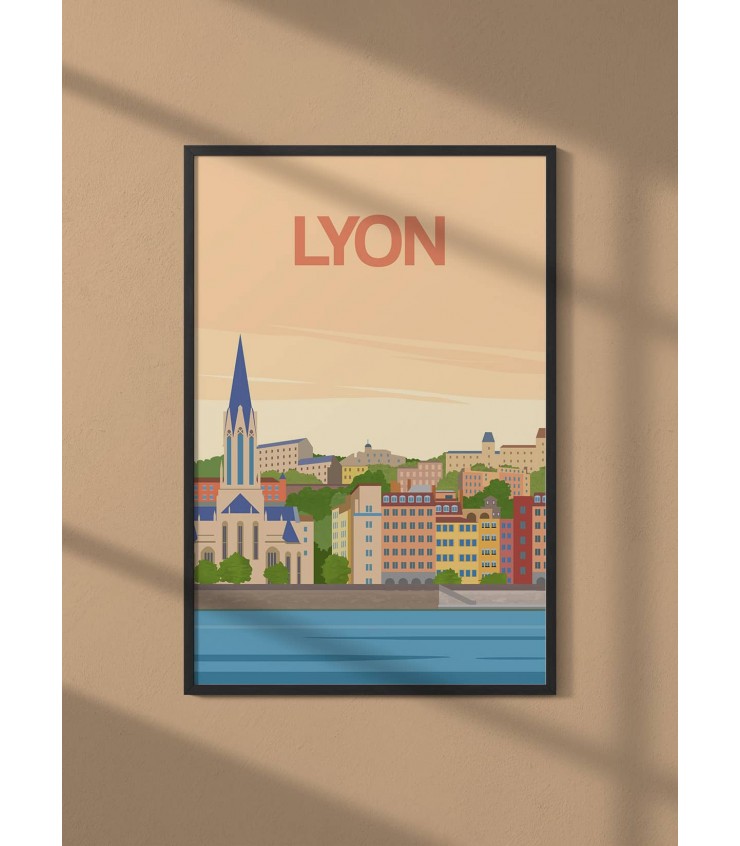 Affiches illustrations villes de France | L’Afficherie