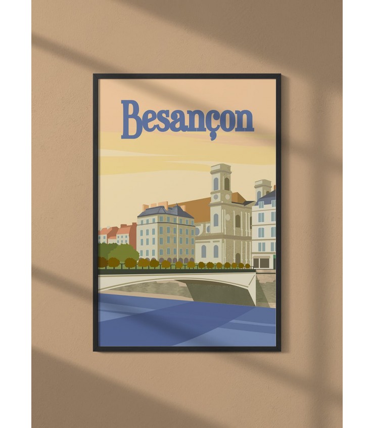 Posters de villes Bourgogne-Franche-Comté