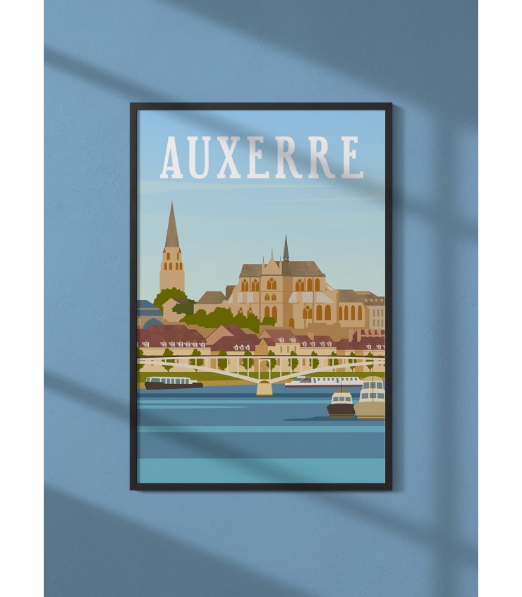 Posters de villes Bourgogne-Franche-Comté