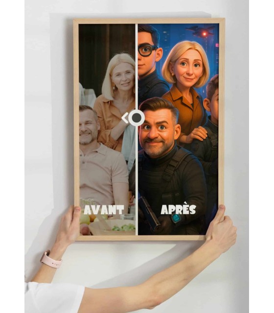 Affiche Netflix personnalisable | L’AFFICHERIE