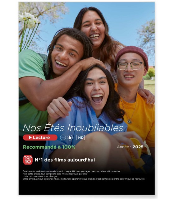 Affiche Netflix personnalisable | L’AFFICHERIE