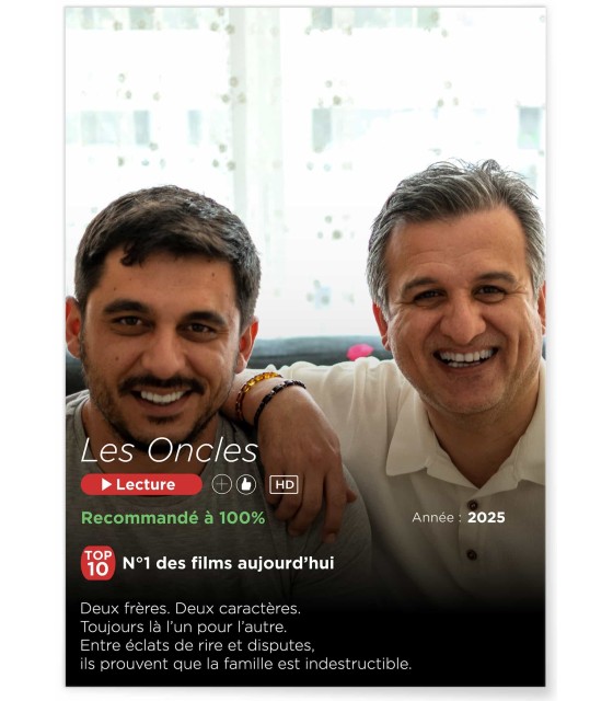 Affiche Netflix personnalisable | L’AFFICHERIE