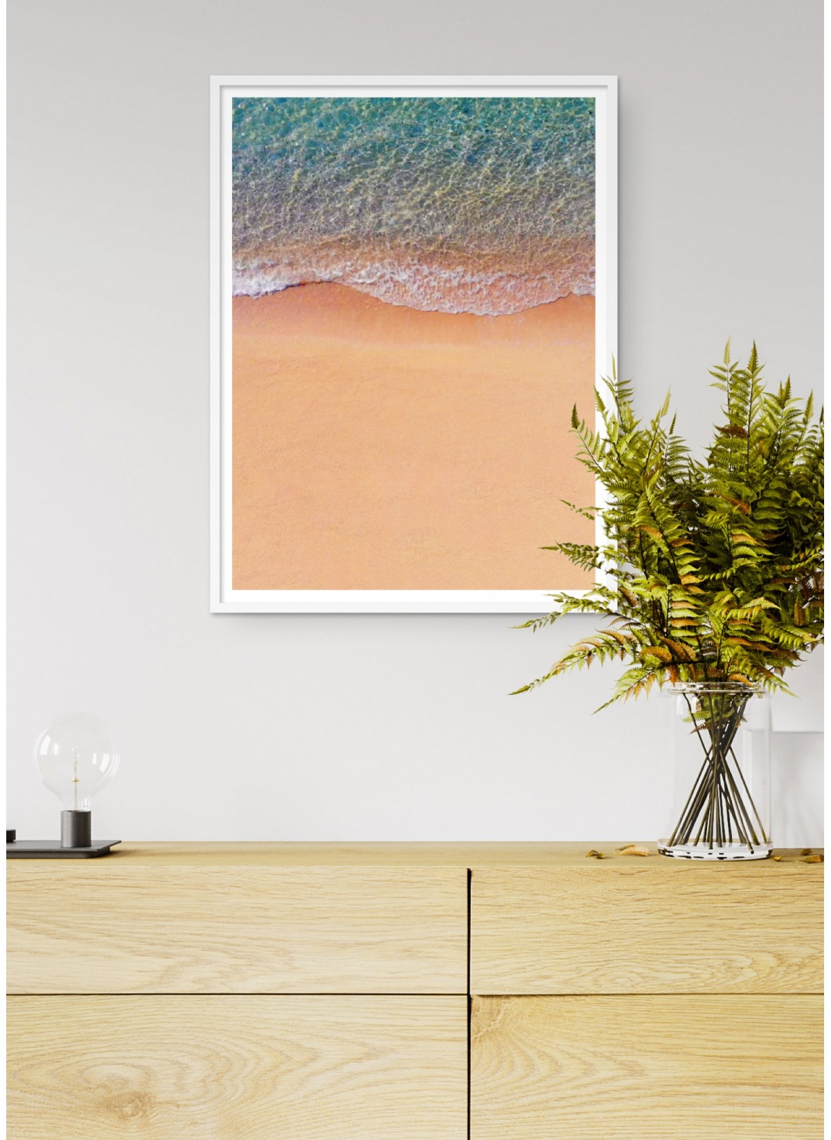 Poster Nature Plage de Sable pour chambre zen | L’Afficherie
