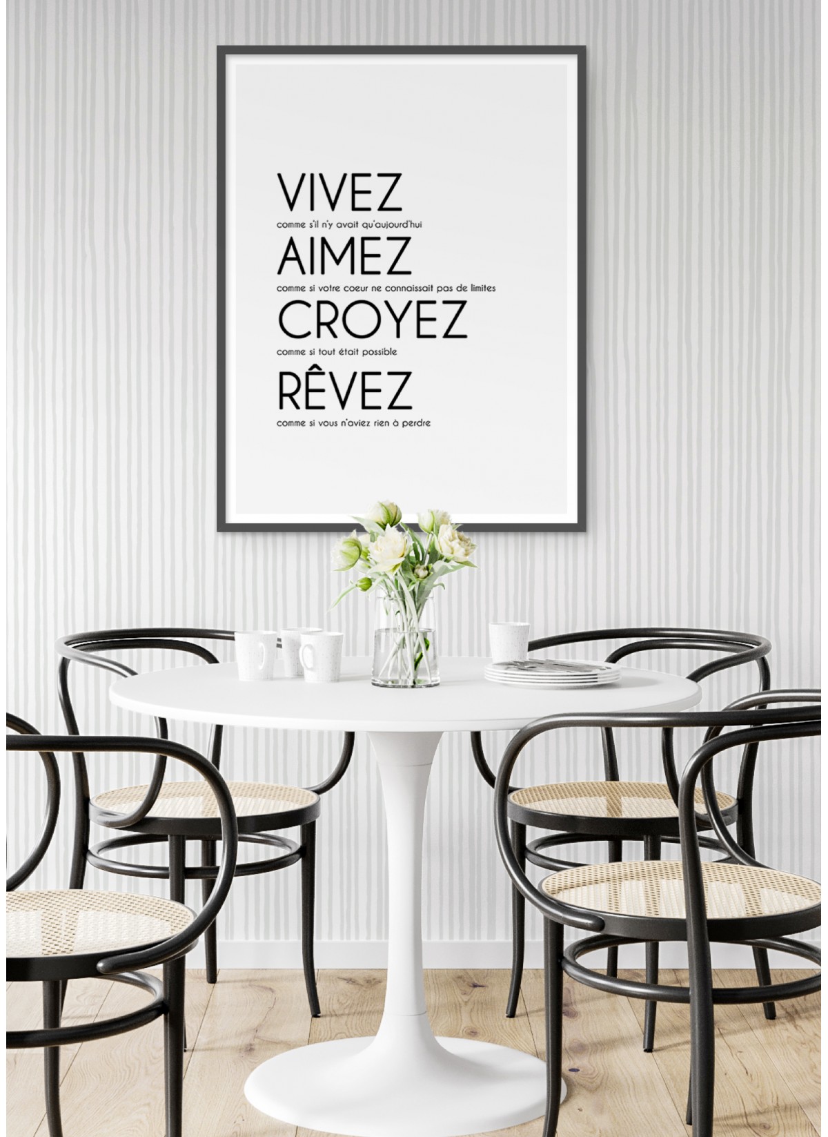 Affiches et posters citation, afficher un message comme décoration | L ...