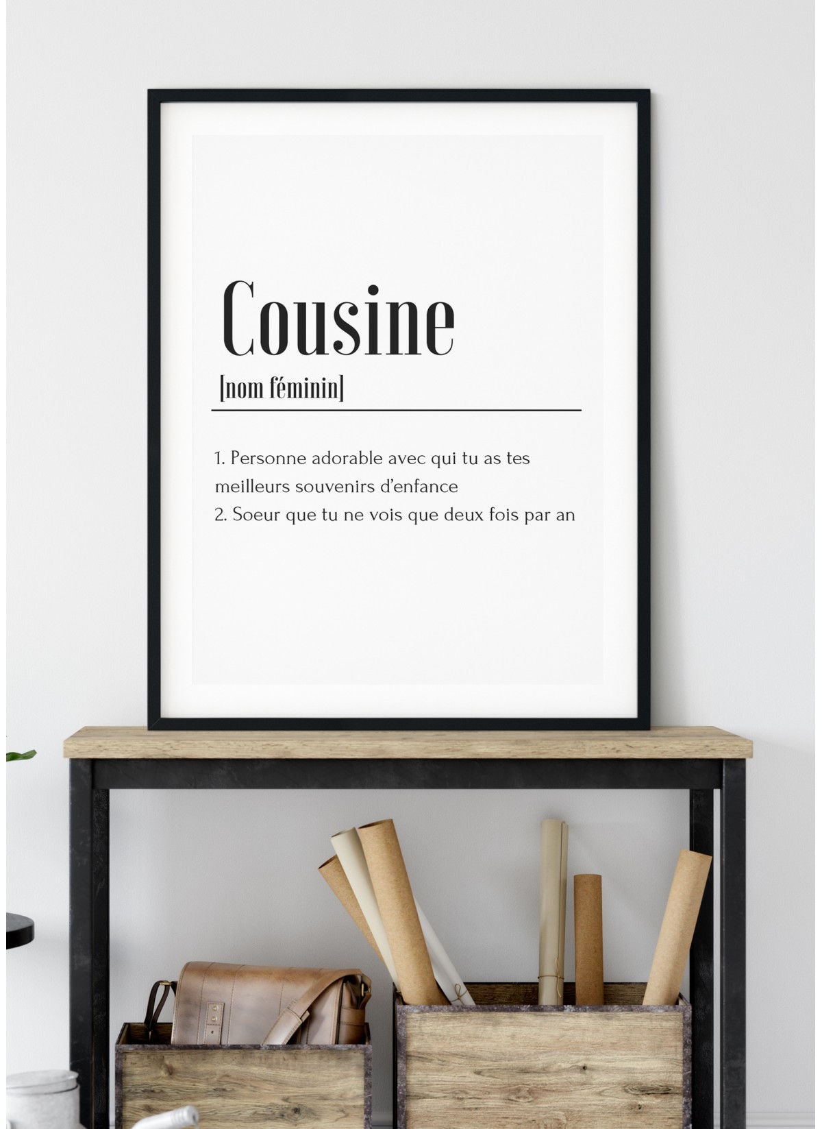 Trouvez et achetez des Affiches Définitions Famille | L’Afficherie