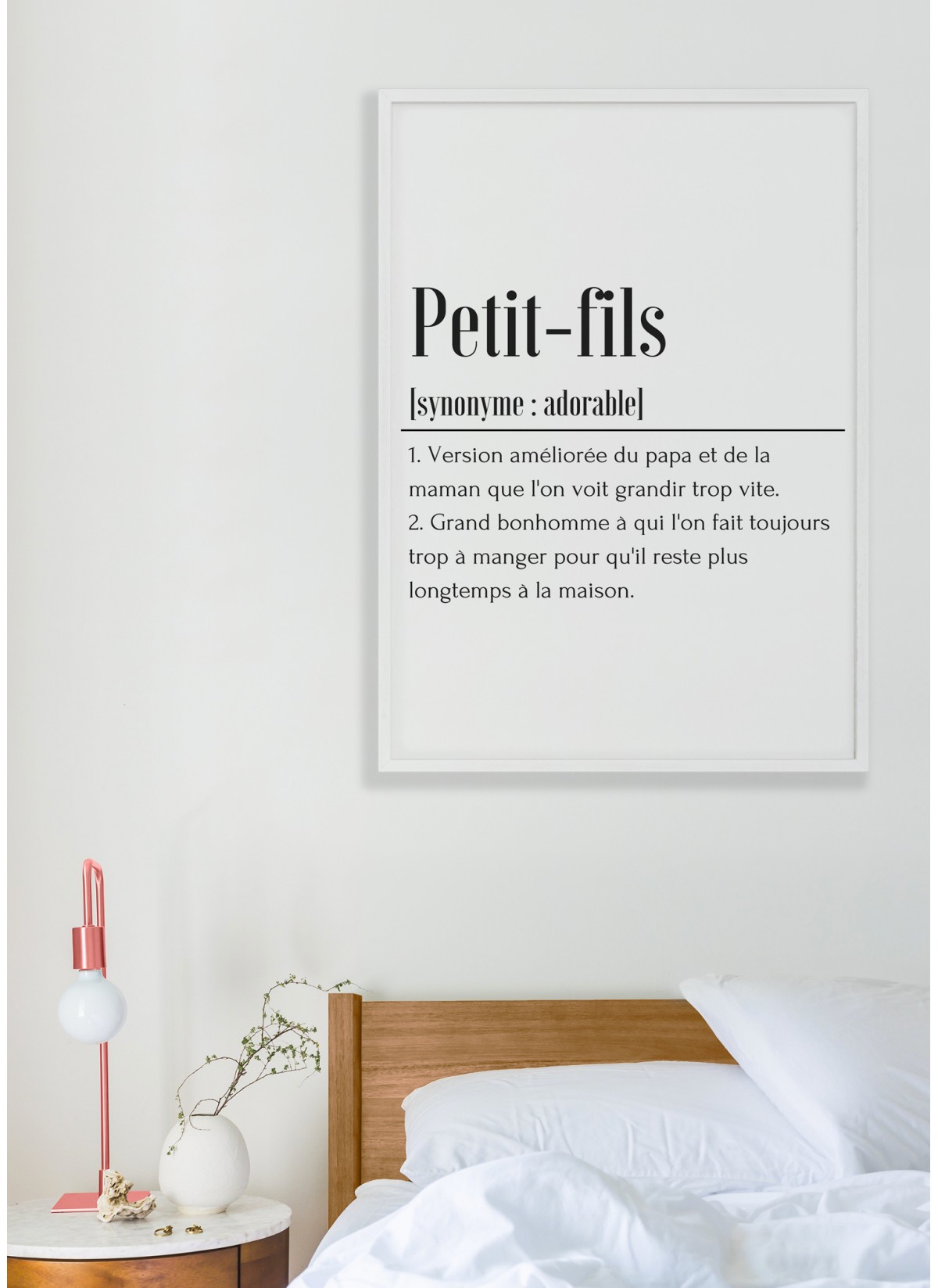 Affiche Définition Petit-fils, idéal pour offrir | L’Afficherie